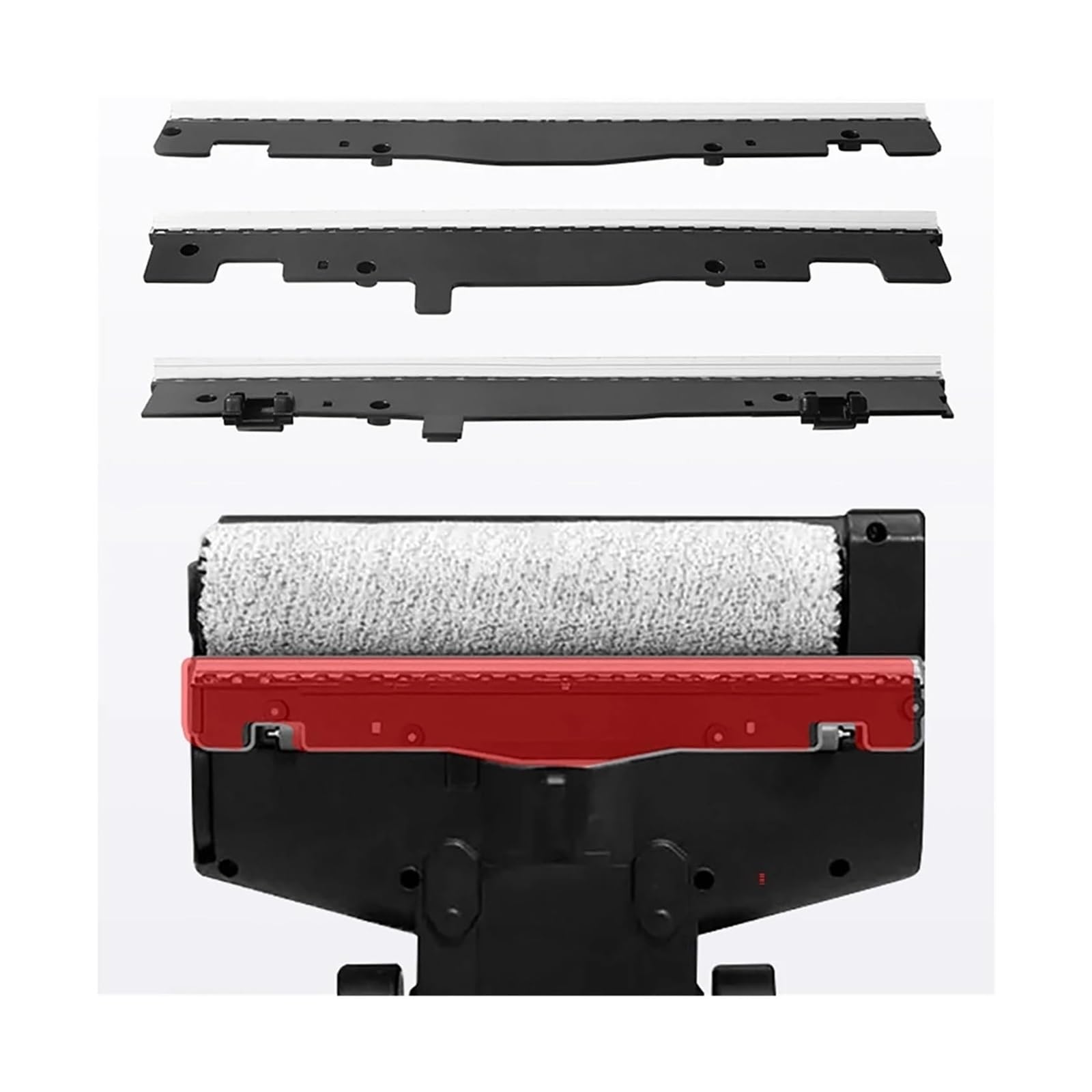 LLUOJIA Compatible for Tineco Floor One 1.0 2.0 2.0 Slim 3.0 ,Vacuum Cleaner Replacement ,Wiper Blade Vacuum Cleaner Squeegee(2.0 LCD Strip)