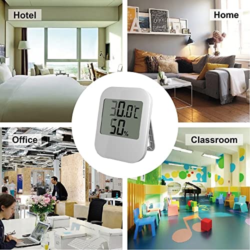 LNYHLXS Digital Thermometer Hygrometer Electronic Room Humidity Meter Temperature Measure Instrument for Home Office