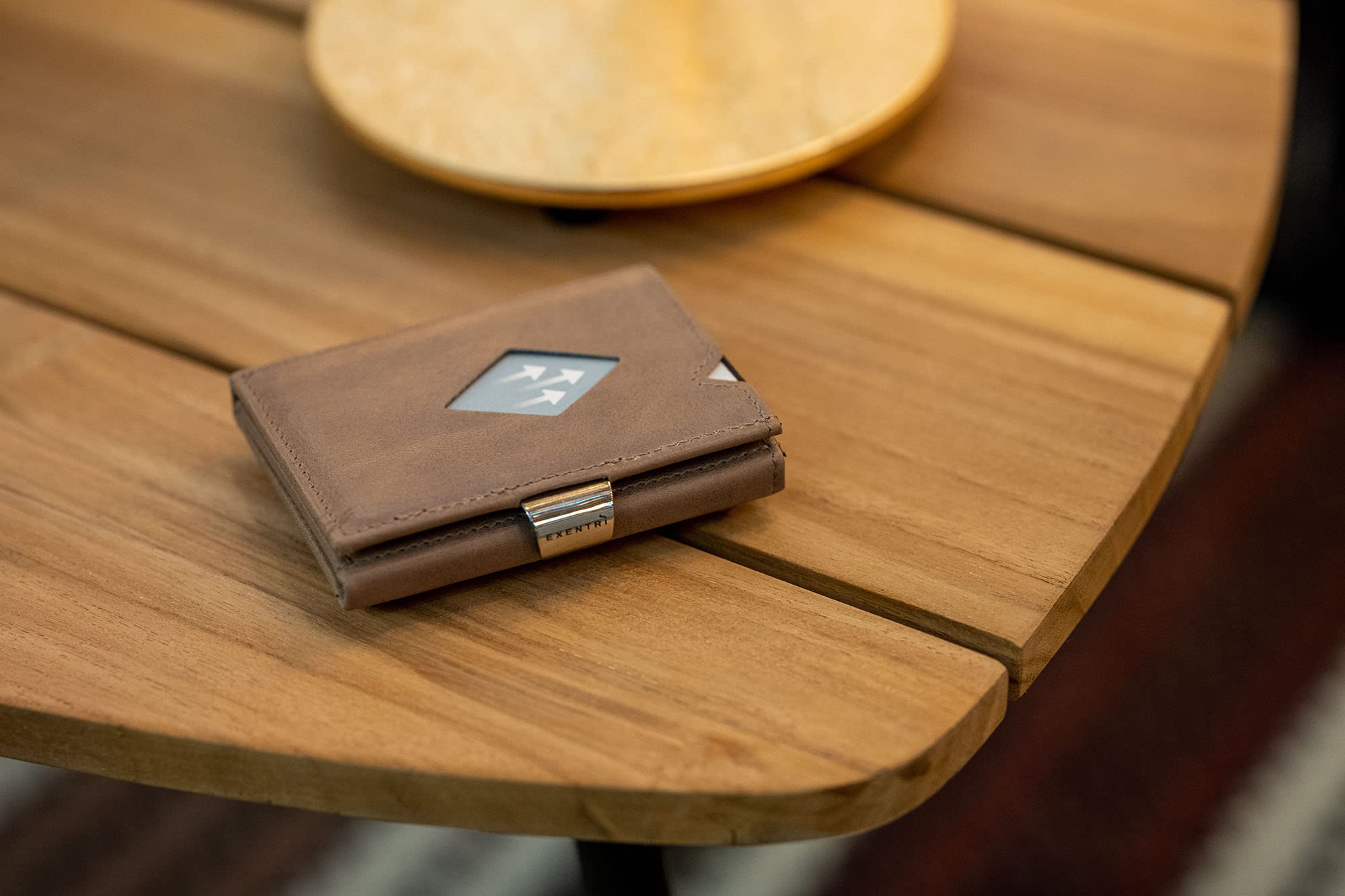 EXENTRI Multiwallet with RFID protection with credit card holder with snap enclosure