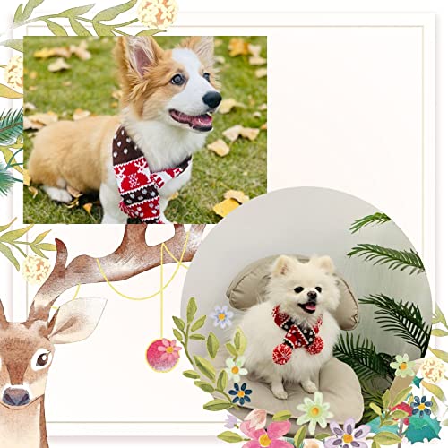 Little Mogwai Christmas Dog Bandanas Scarf Bibs Kerchief-,Pet Holiday Birthday Costumes Gift for Small Medium Large XL Size Dogs&Cat(Large)…