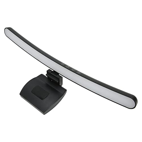 Jopwkuin Screen Monitor Light Bar, Asymmetric Optical Design Computer Monitor Lamp 5V 1A for PC