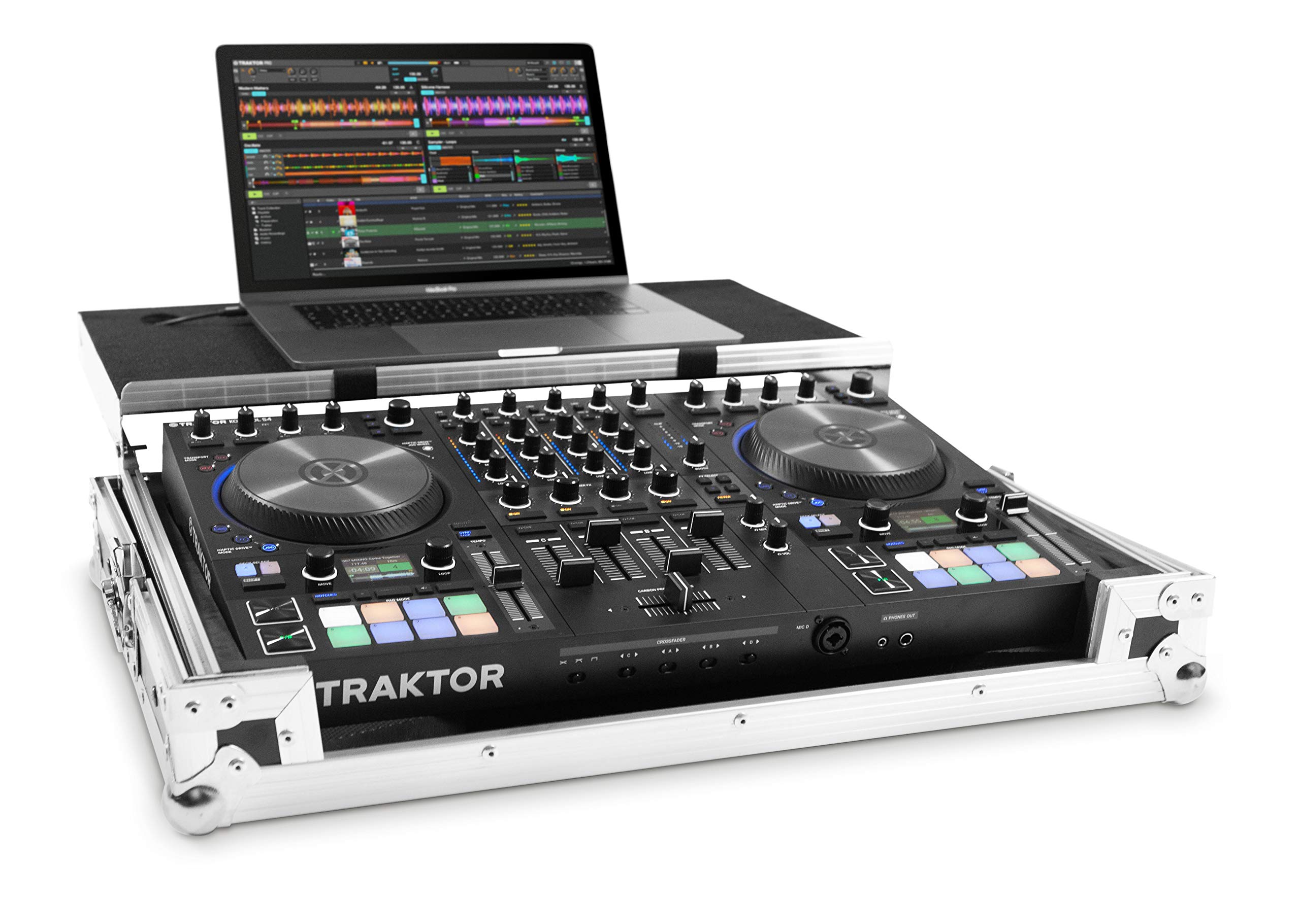 Native Instruments Traktor Kontrol S4/S5 Mk3 Flight Case,White