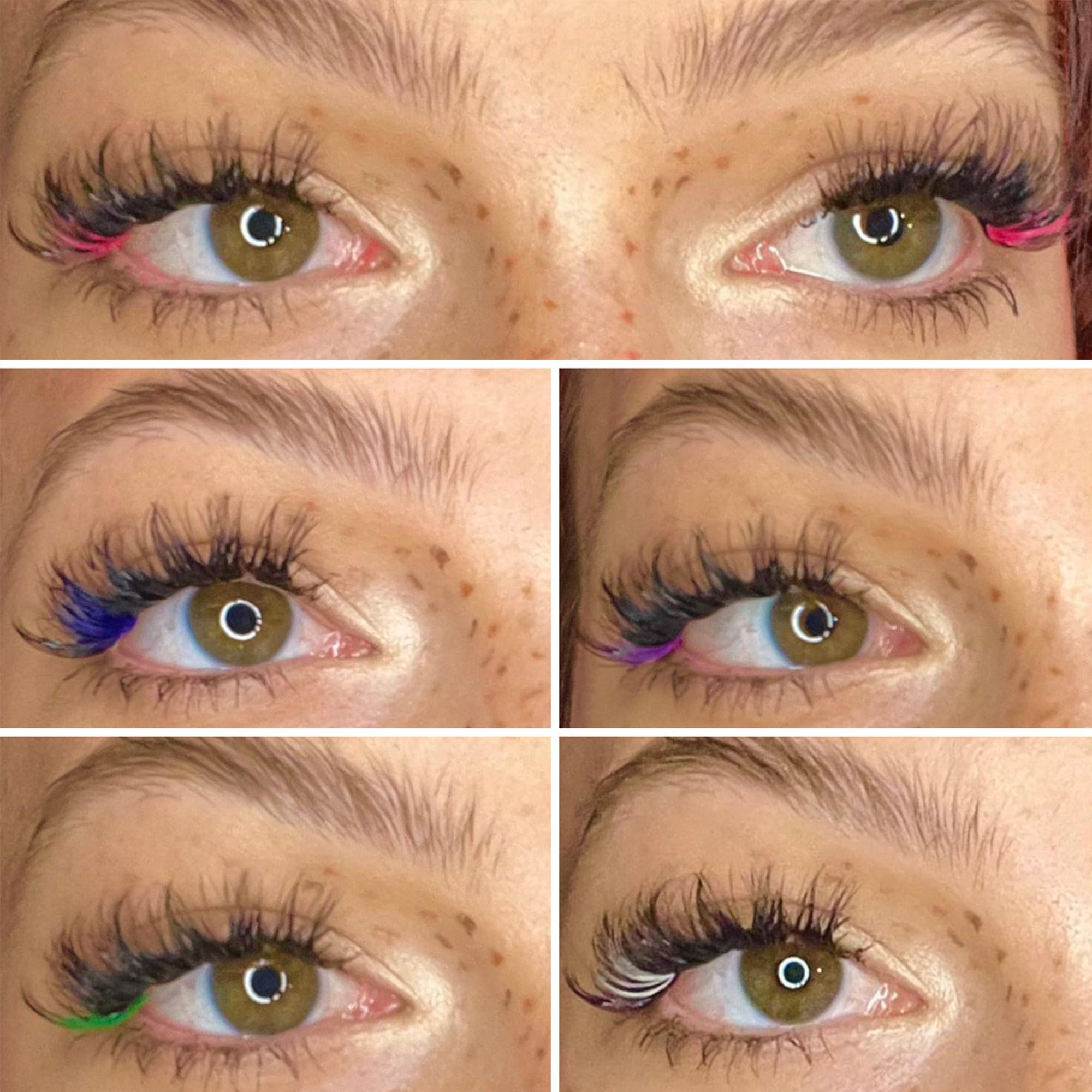 Faux Mink Lashes Natural Look FANXITON False Eyelashes 3D 16MM Short Eyelashes 10 Pairs Pack Fake Eyelashes Multipack