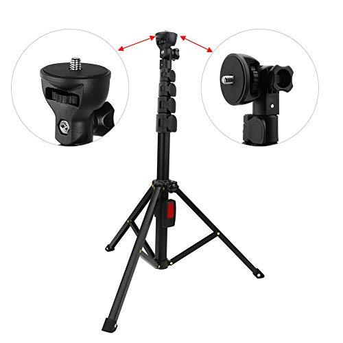 FASJ Phone Tripod Stand, Solid Lightweight Selfie Stick, Rotatable Dv Video Recorder for Mirrorless Camera Action Camera for Mounting Mobile Phone