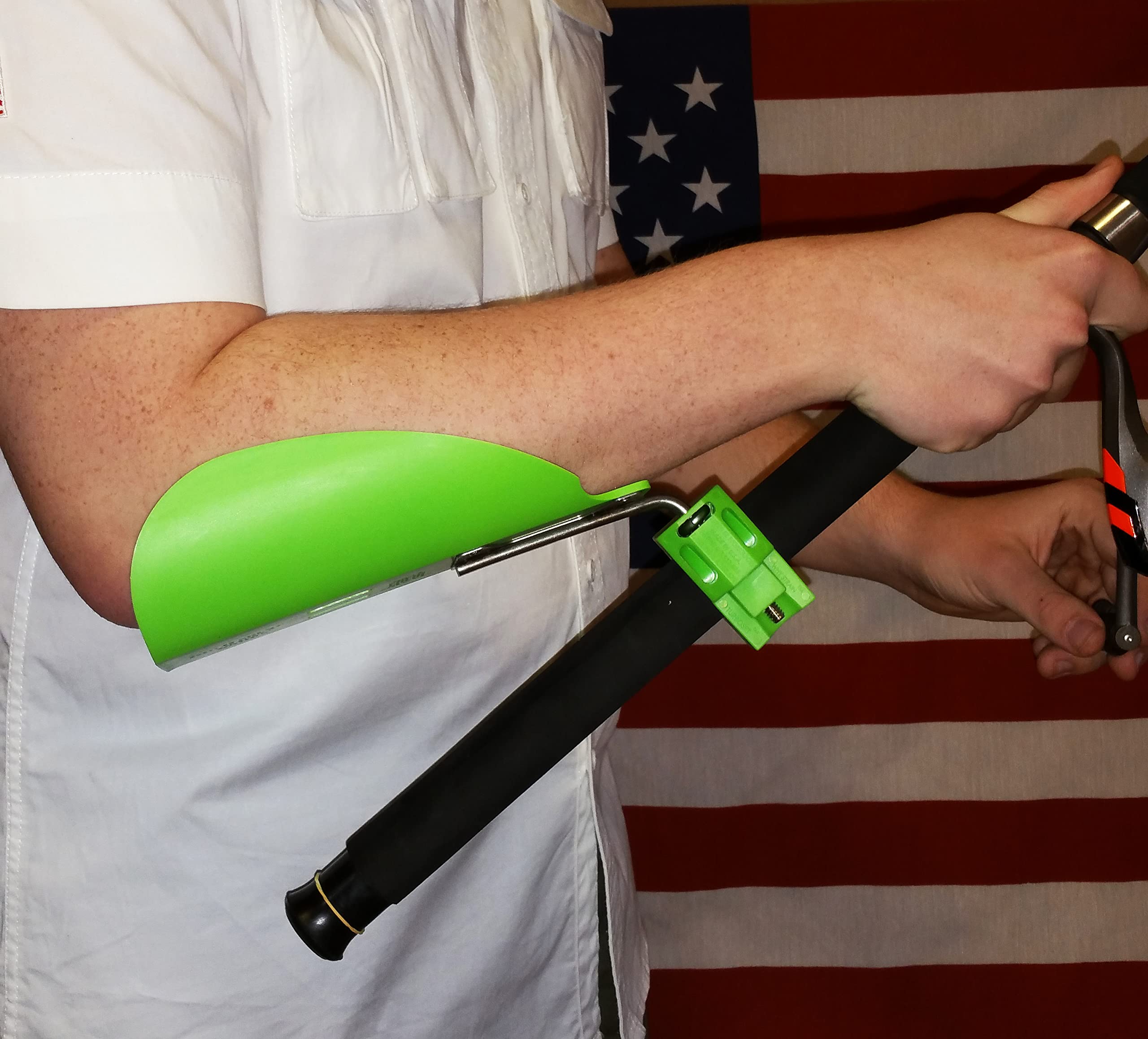 Fishing Rod Leverage Booster Large Quick Clip 1-1/2" Dia.