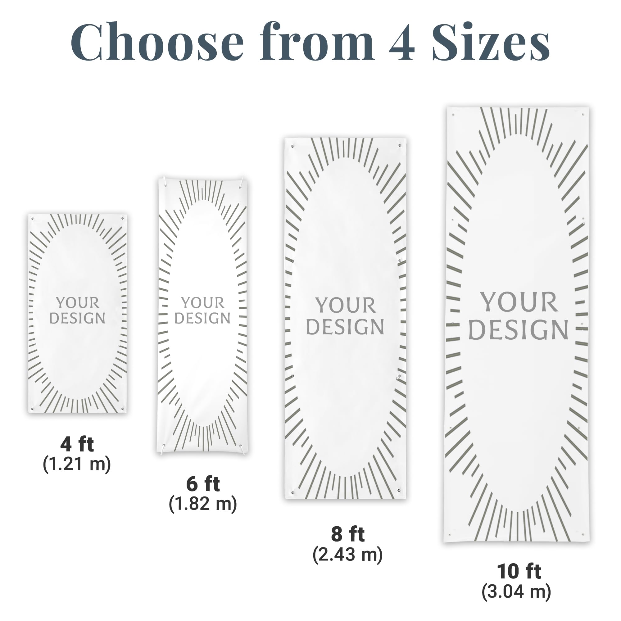 Let's Make Memories Personalized Graduation Banner - Senior Night Decorations - Class of 2025 Graduation Party - Customized Congratulations Banner - Indoor/Outdoor Vinyl - All Star - Blue - 4 ft.