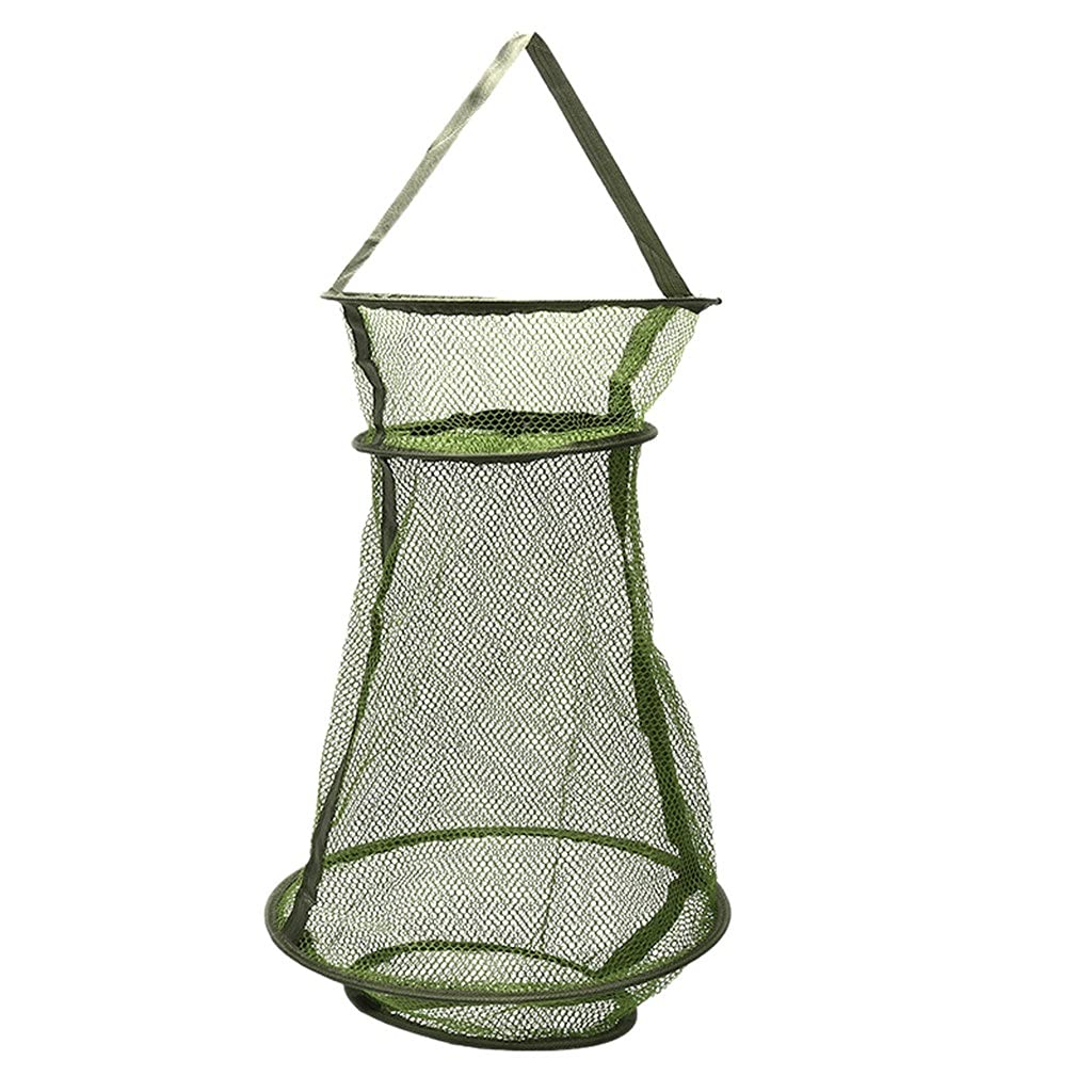 FZZDP Fishing Care Creel Tackle Soft Rubber Landing Net Fishing Net Cast Fishing Network Cage Accessories Fish Tackle Tools