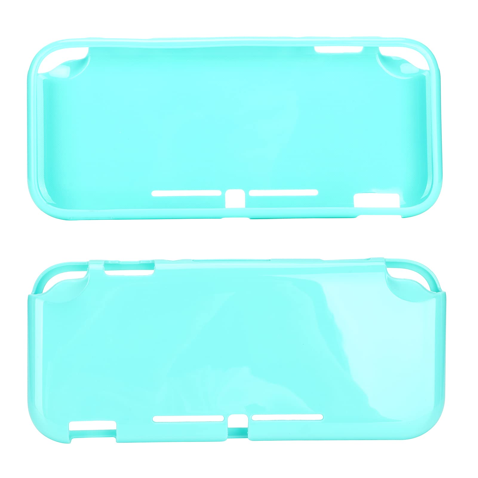 Entatial TPU, Game Console Wear Resistant Comprehensive Protection Comfortable Portable Half Packed Precise Cutou for Switch Lite(Turquoise)