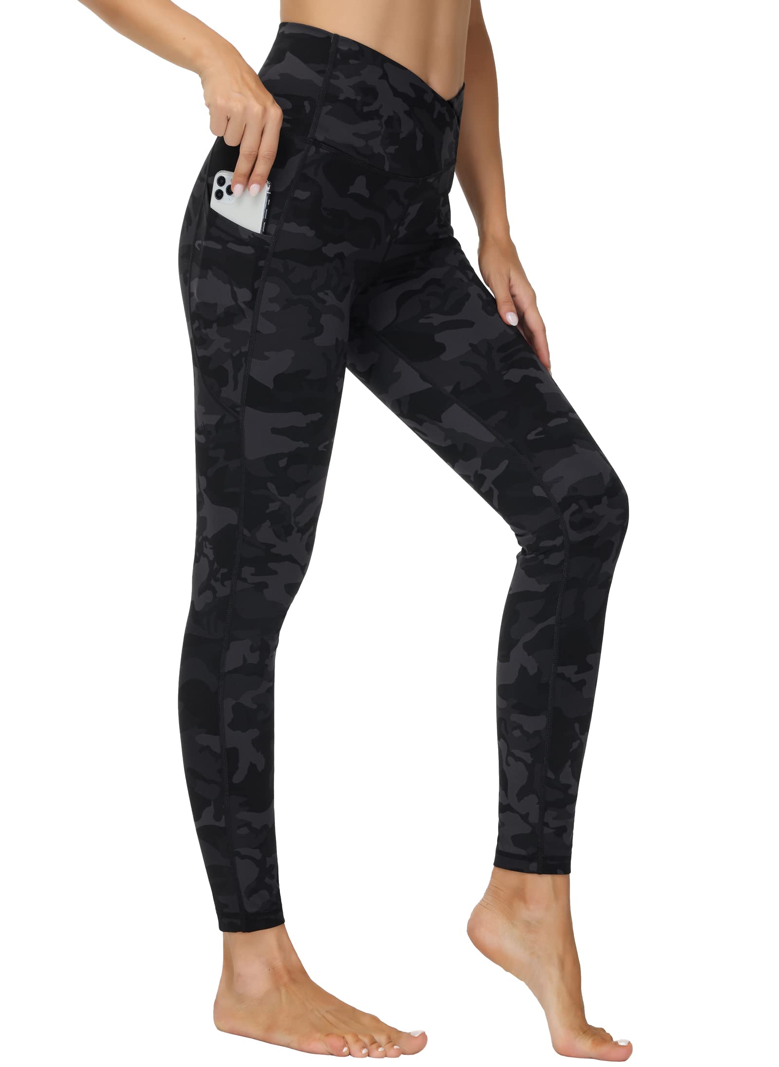 Dragon Fit High Waist Yoga Pants for Women Butt Lifting Gym Workout Running Leggings with Pockets