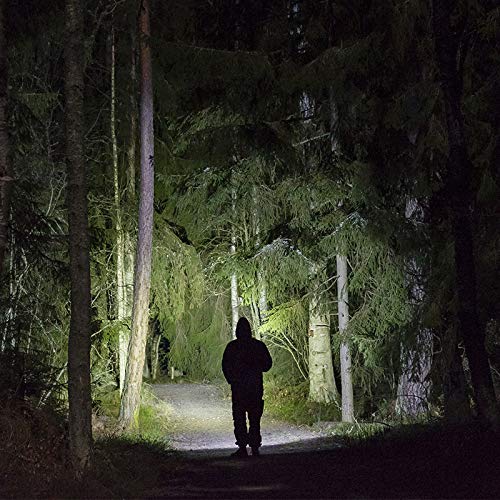 Feit Electric LED Tactical Flashlight - Aluminum Alloy - Zoomable Strike Bezel; Illuminate up to 1,000 feet - Adjustable Brightness 600 to 1700 Lumen | Requires 4-C Batteries