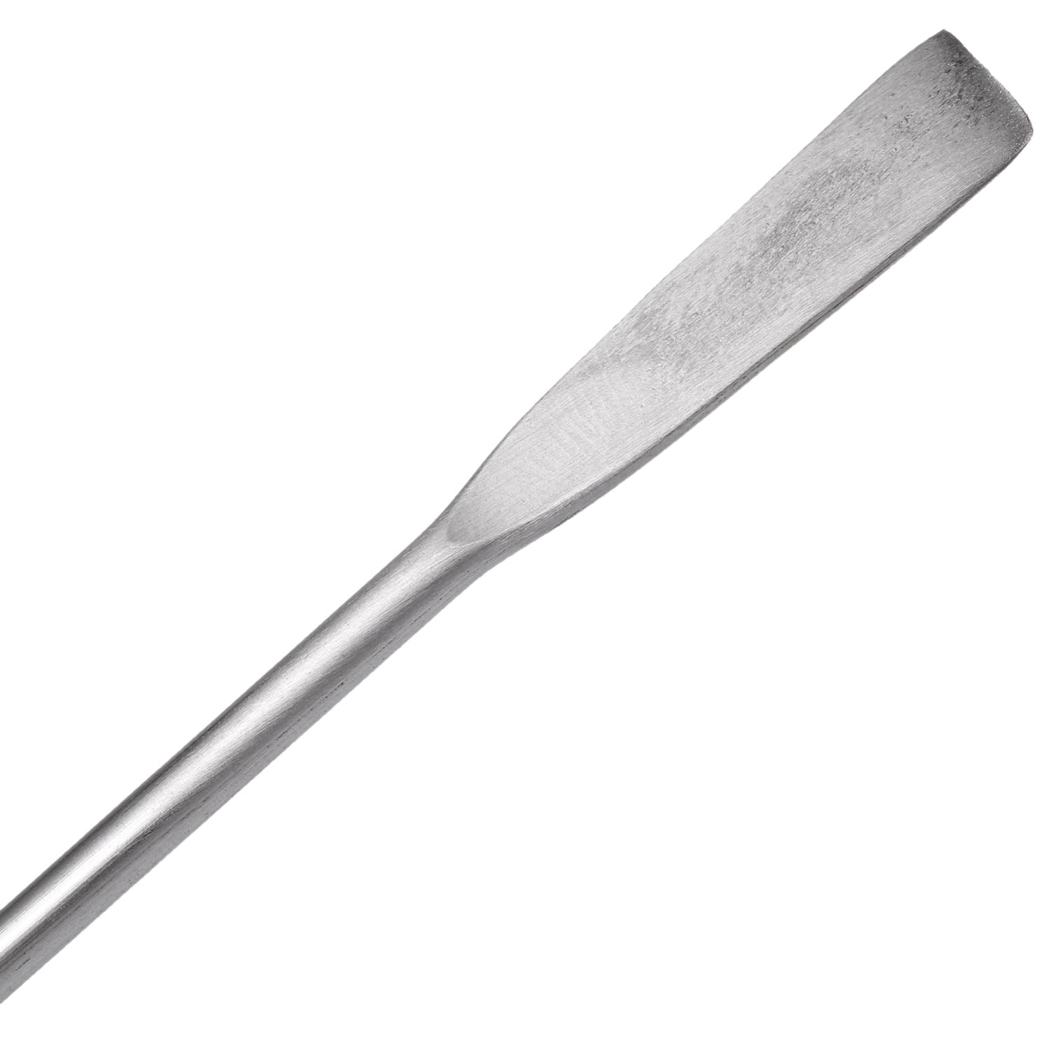 Geuxe 2Pcs 125mm Length Double Head Lab Instruments Stainless Steel Sampling Spatula, Silver