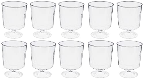 Fineline Settings Flairware Clear 8 oz. One Piece Wine Glass 240 Pieces