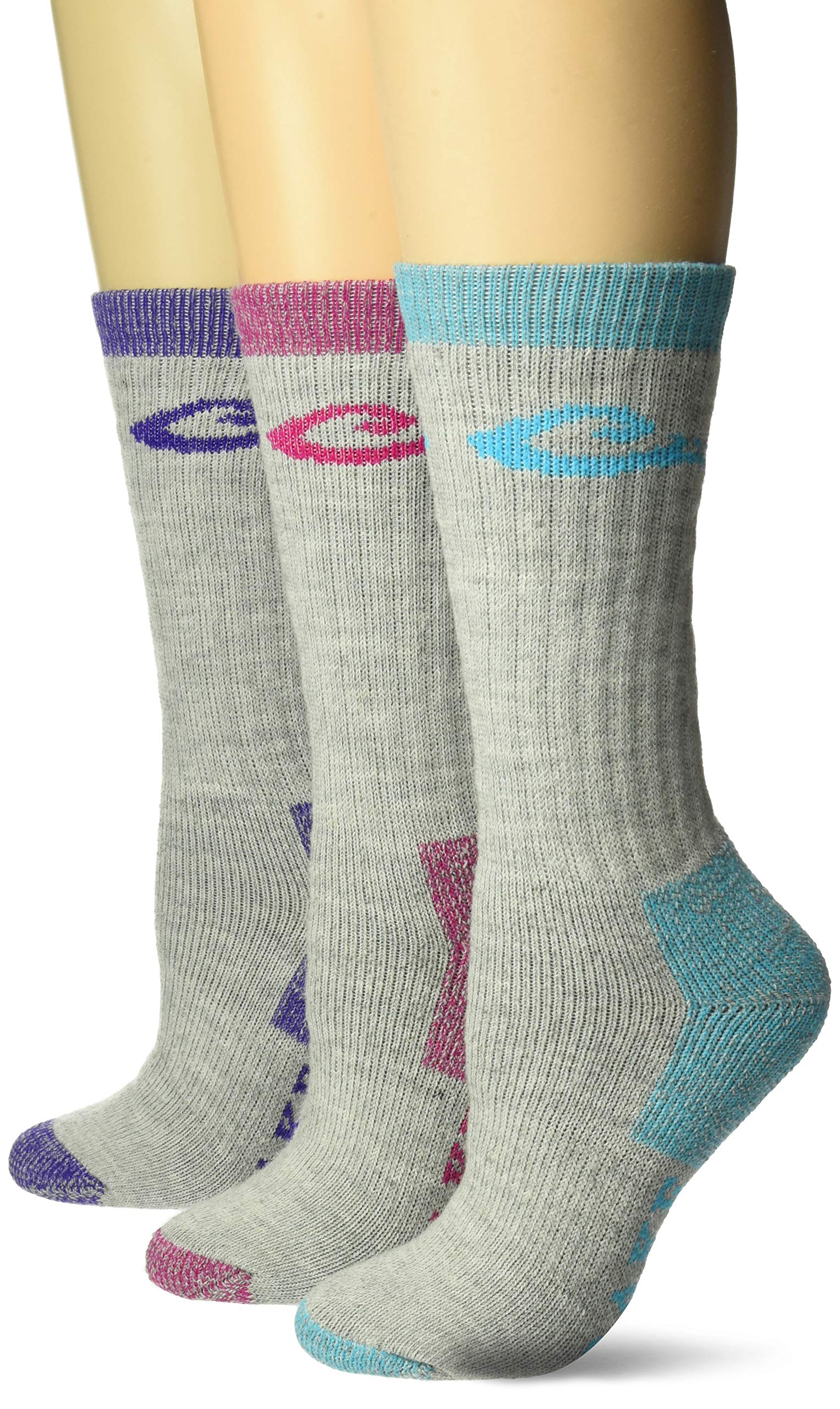 Drake Unisex-Adult Gift Box Merino Wool Heavyweight Crew Boot Socks 3 Pair Pack, Assorted, Medium
