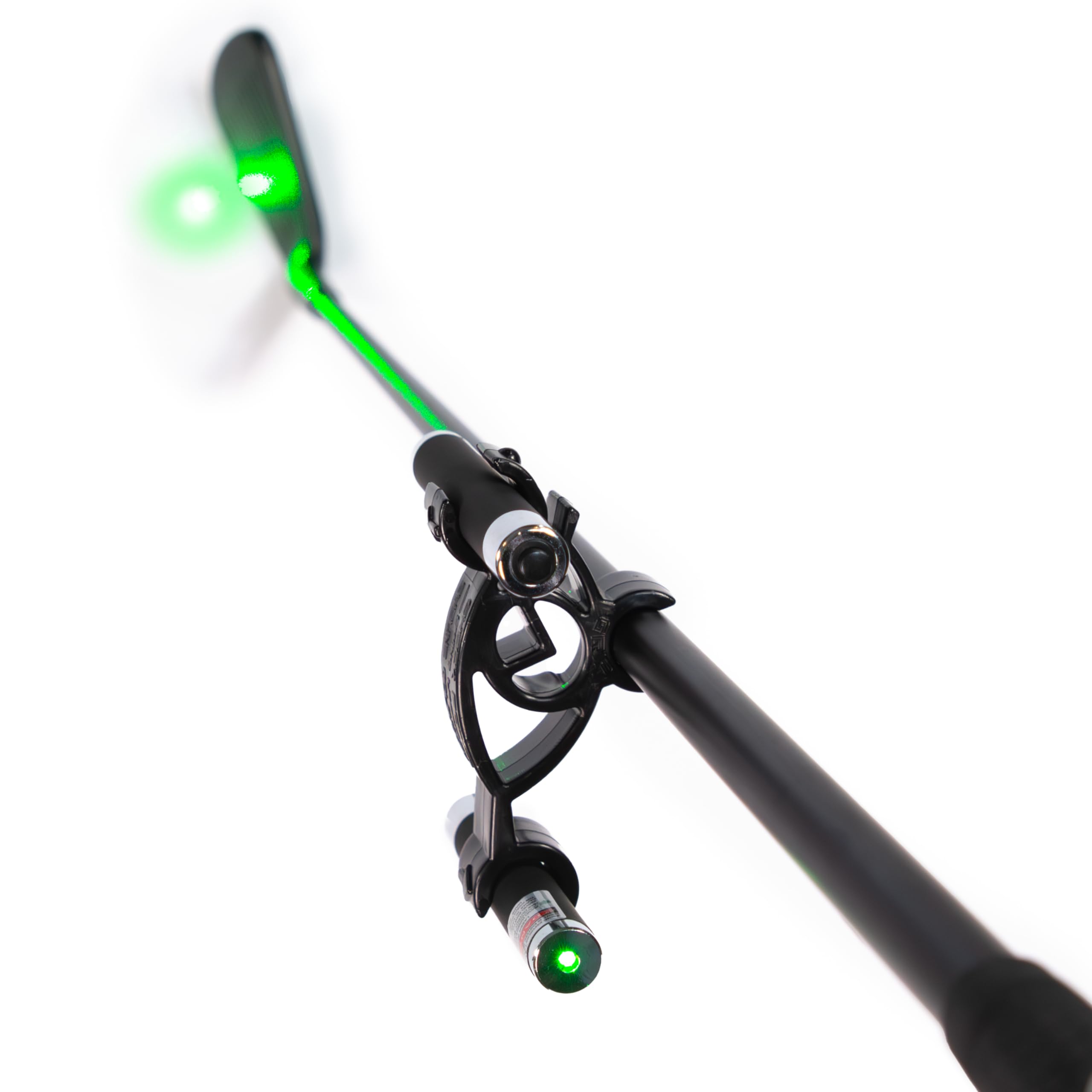 EyeLine Golf Check Point Swing Laser System - Fix Your Slice, Perfect Golf Swing Trainer with Dual Lasers for Any Club, Enhance Swing Path & Plane, Indoor/Outdoor Use