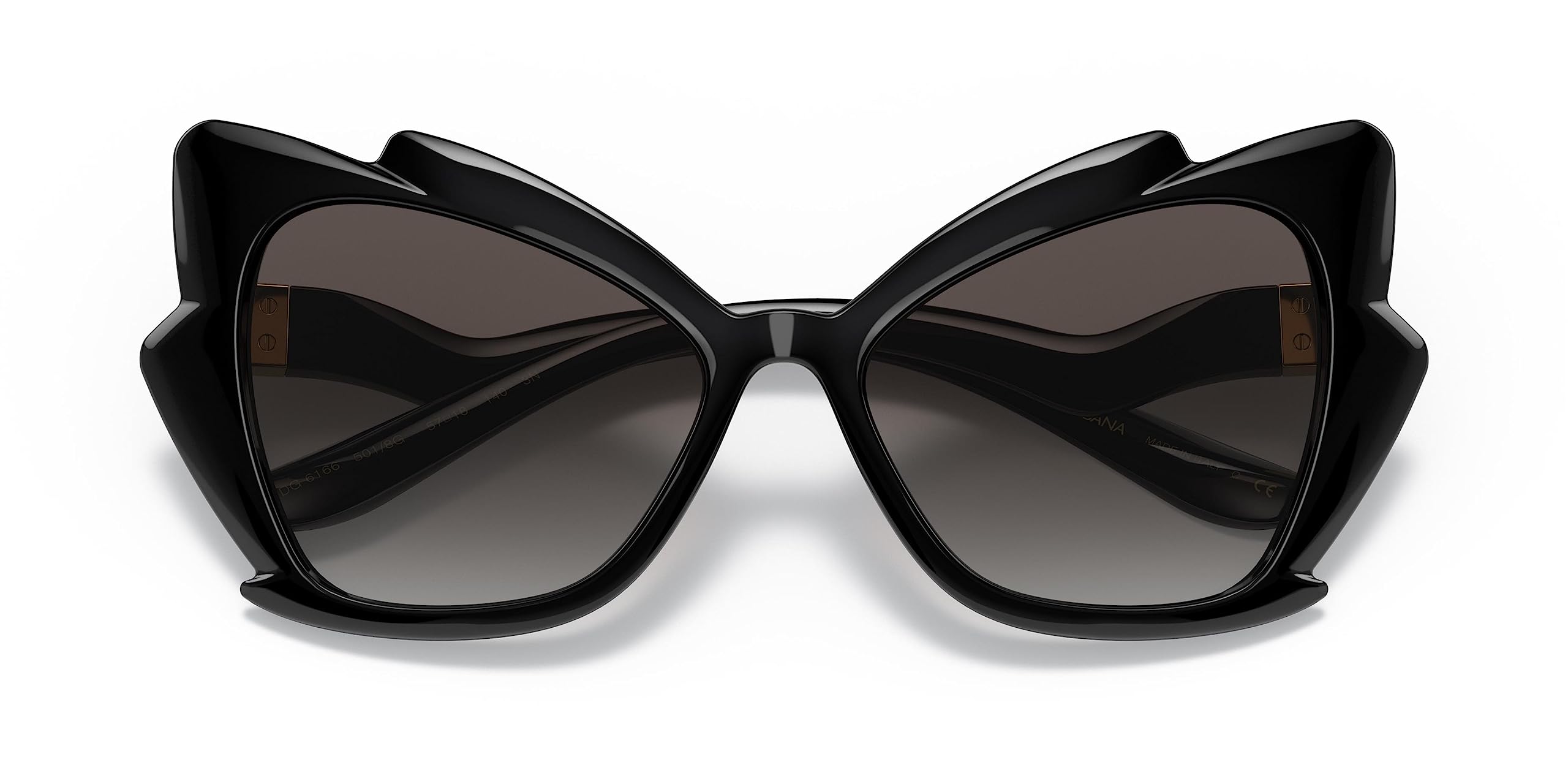 Dolce & Gabbana DG 6166 Black/Grey Black Shaded 57/18/140 women Sunglasses