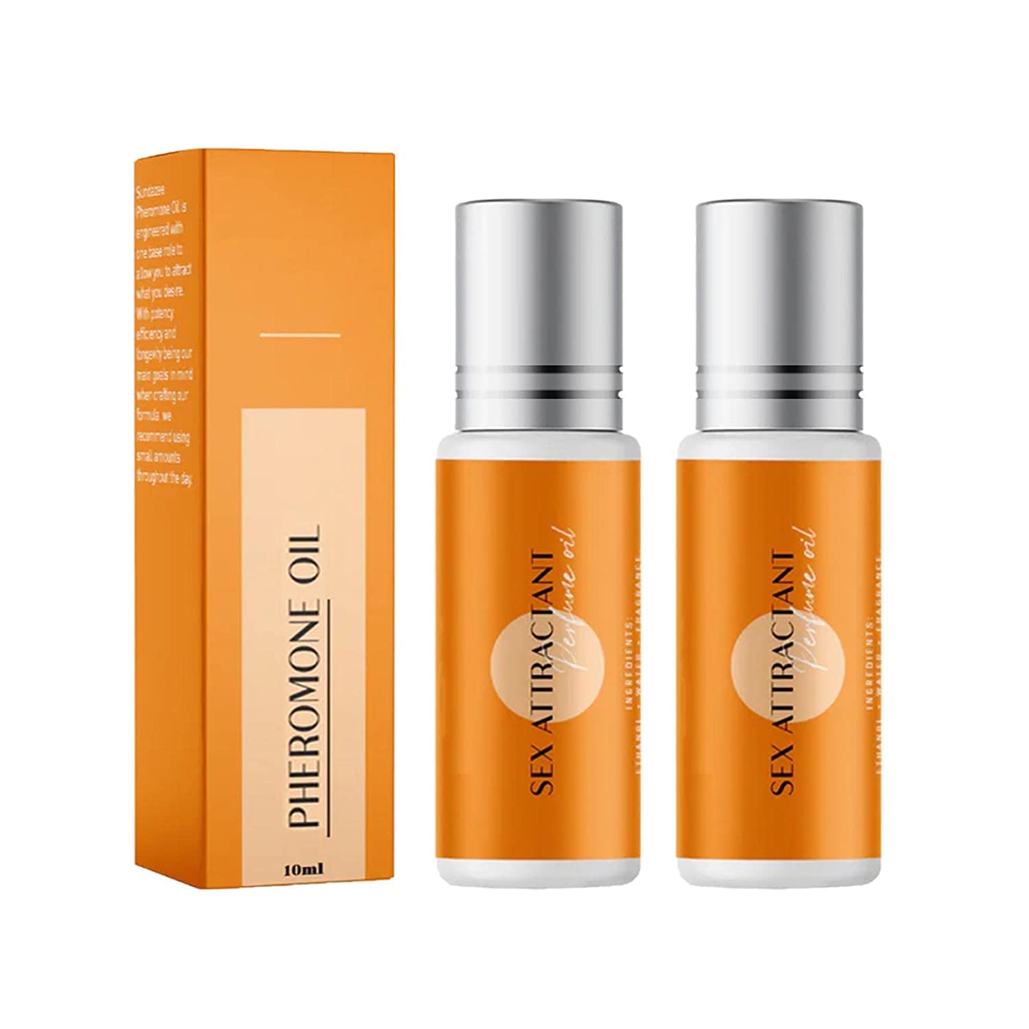 kaiiuiio 2Pcs Sundazee Pheromone Oil,Sundazee Pheromone , Attracts Men and Women Long Lasting Pheromone Perfume