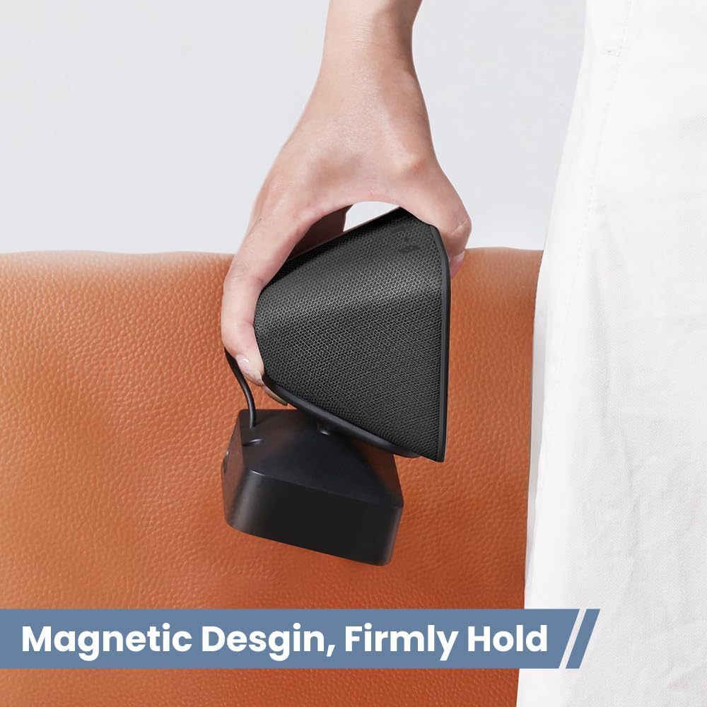 GGMM Adjustable Stand for Show 5 (3rd Gen) – Magnetic Tilt & Swivel Design, Space-Saving Elevation, Protective Features, Perfect Viewing Angles – Black(Show 5 Not Included)