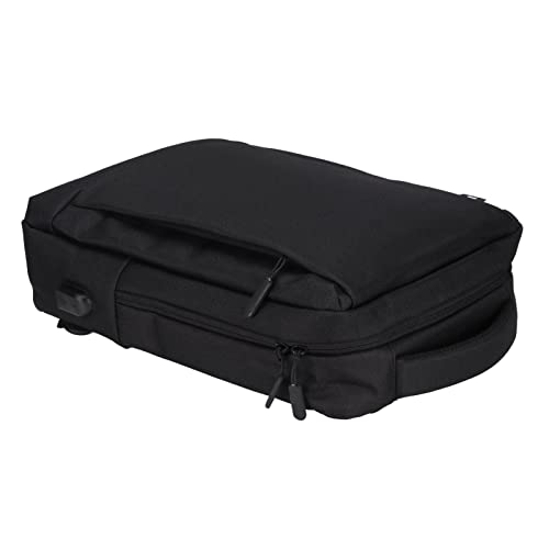 Game Console Backpack, Waterproof Black Comfortable Adjustable Travel Backpack for Game Consoles