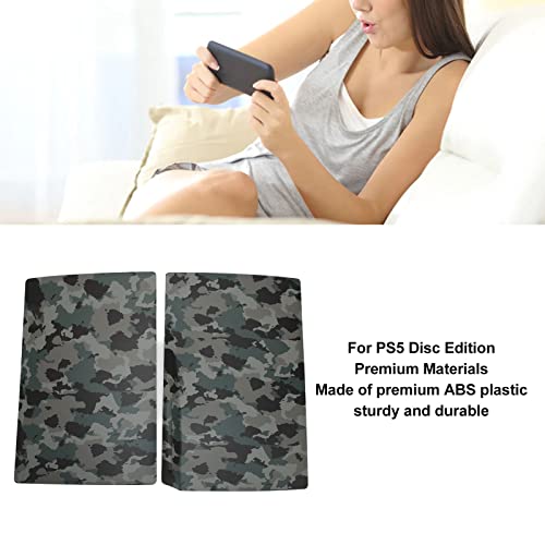 Game Console Faceplate, Precise Interface Replacement Universal Faceplate Cover Disc Edition Scratch Resistant for Game Console Panel