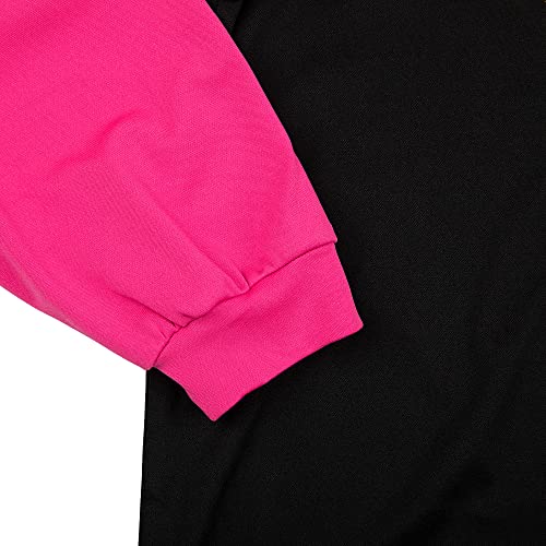EOSIEDUR Women's 2 Piece Outfits Zip Top Jacket and Elastic Waistband Pant Women Sweatsuit Tracksuit Sets, Black L