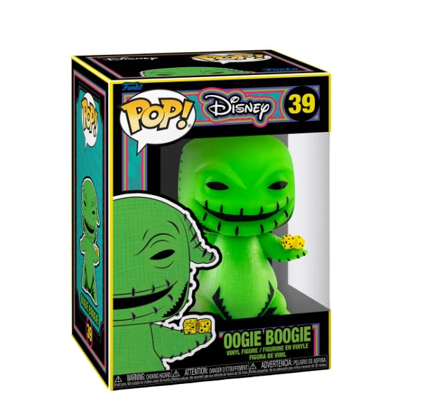 Funko POP! - The Nightmare Before Christmas - Oogie (Blacklight) Bundled with a Byron's Attic Pop Protector