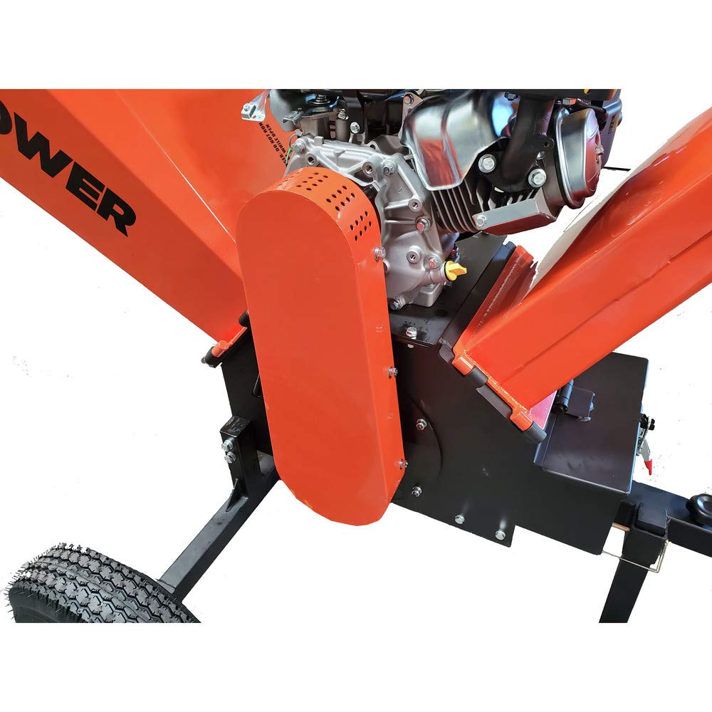Detail K2 6inch 14HP Gas Powered Kohler Engine Commercial Chipper with Tow Hitch