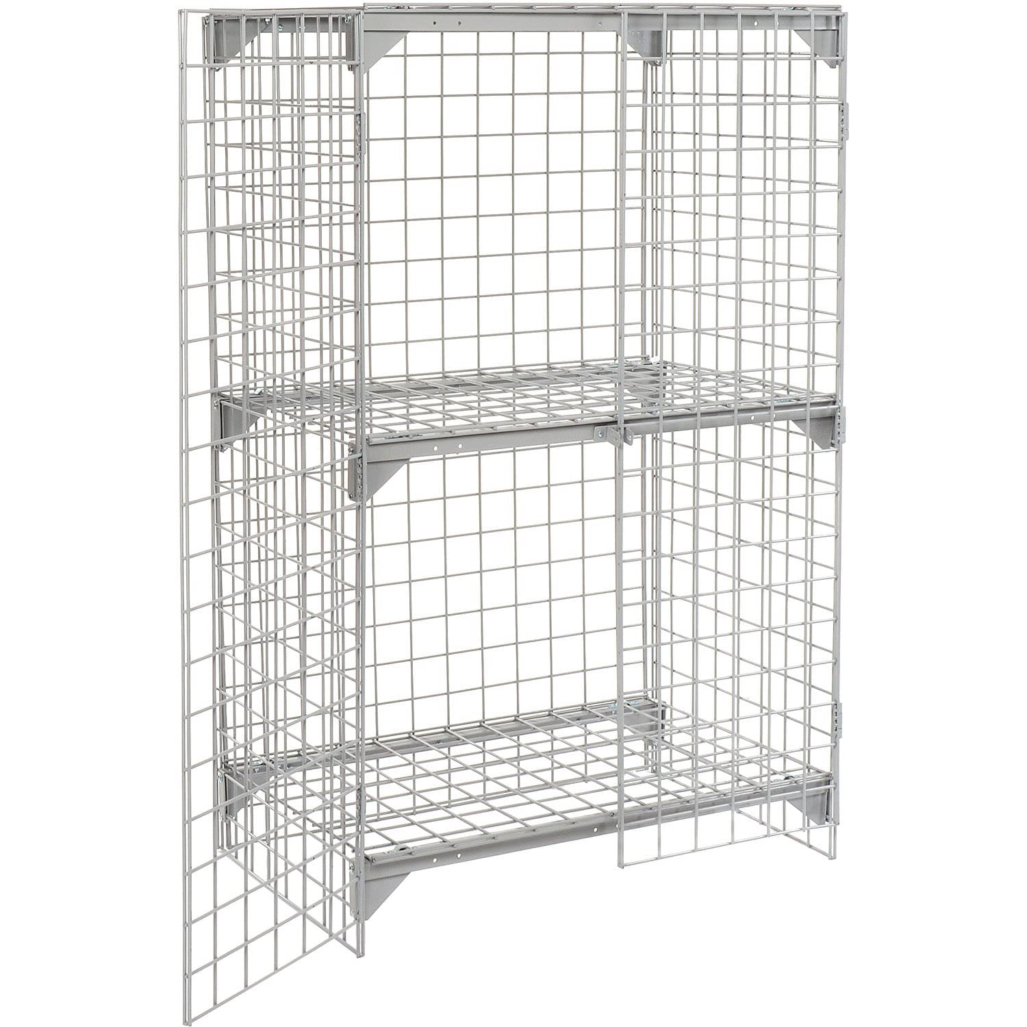 Global Industrial Wire Mesh Security Cage, 36 x 24 x 60