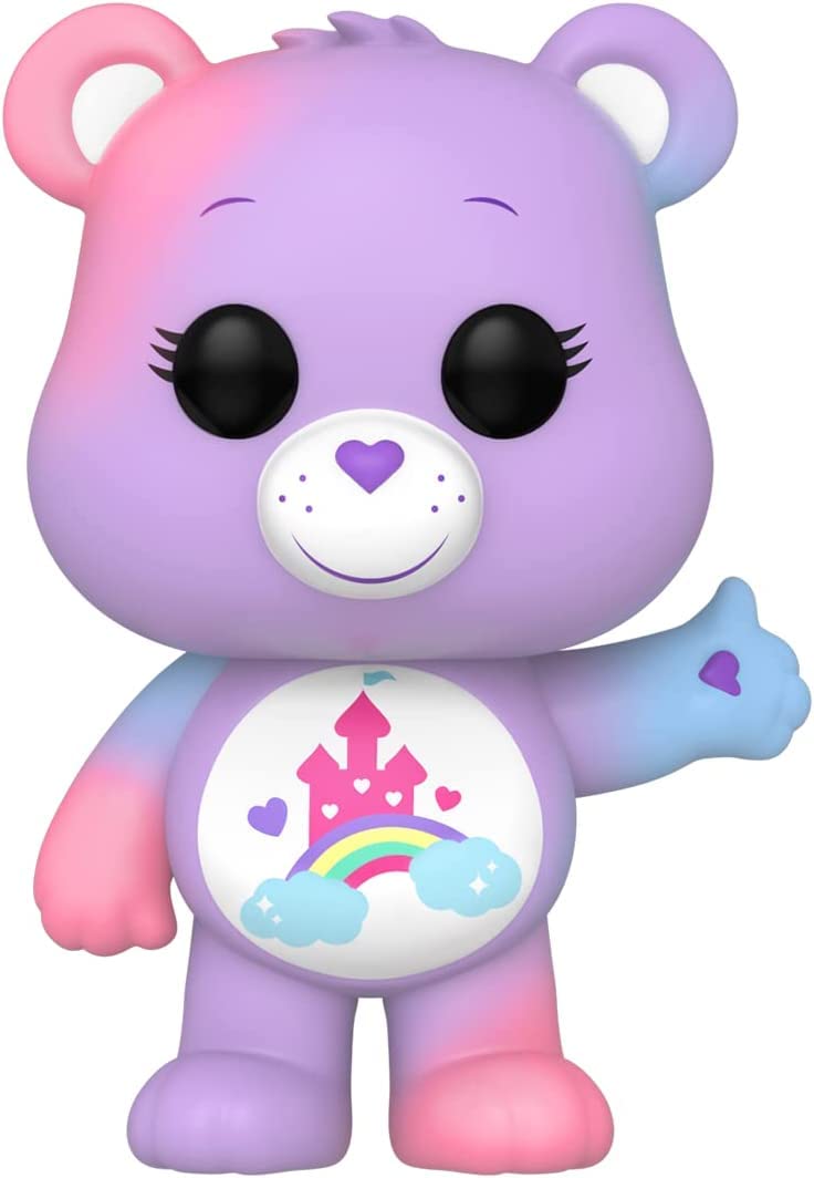 Funko POP! Animation: Care Bears 40th Anniversary - Care-A-Lot Bear Common Bundled with a Byron's Attic Pop Protector