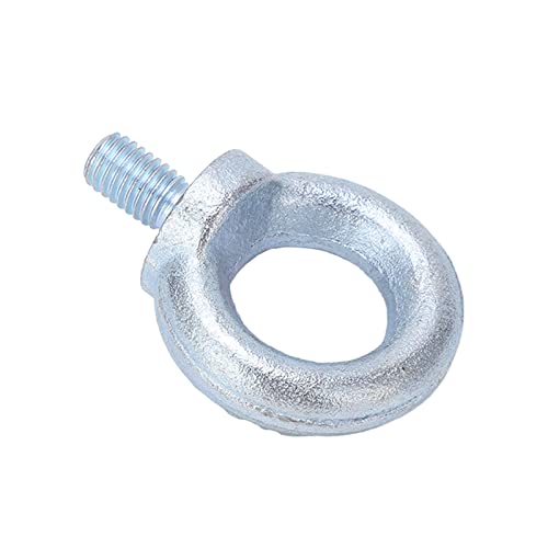 Lifting Shoulder Eye Bolt, Machinery Shoulder Eye Bolt Sturdy 5PCS Clear Thread Q235 Steel for Aerospace for Chemical(M10)