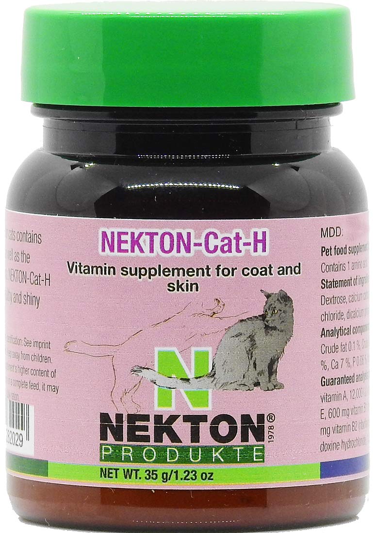 Nekton Cat-H Feline Vitamin, Mineral and Trace Element Supplement with Extra Biotin, 35gm