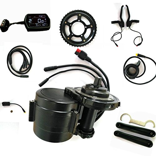 EBBS02 DIY Conversion ebike Kit MidMotor,Torque Sensor 52v 750w High Speed Electric Bike Motor
