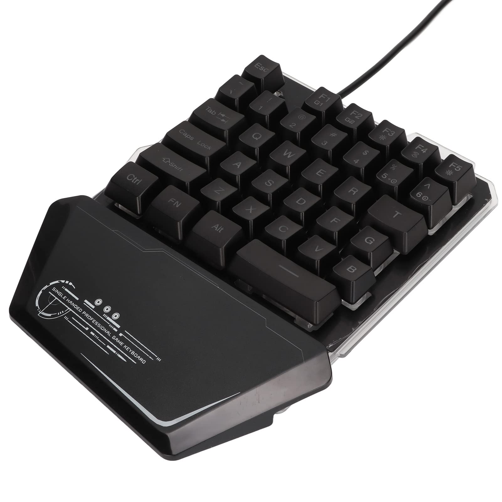 Gaming Keyboard, Small Portable Ergonomic Gaming Keyboard for Home for Office