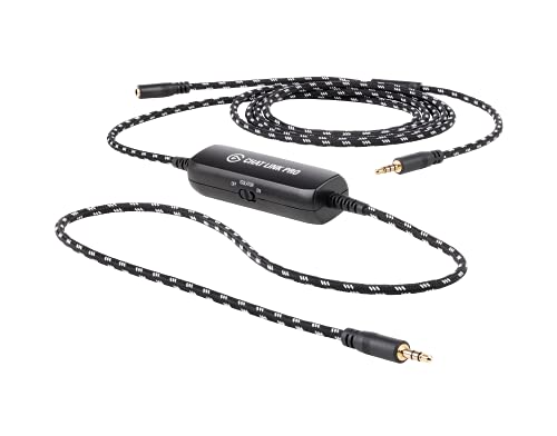 Elgato Chat Link Pro Audio Adapter for PS5, PS4, Nintendo Switch, Capture Voice Chat, Gameplay Sound, Extra Long Cable, Black