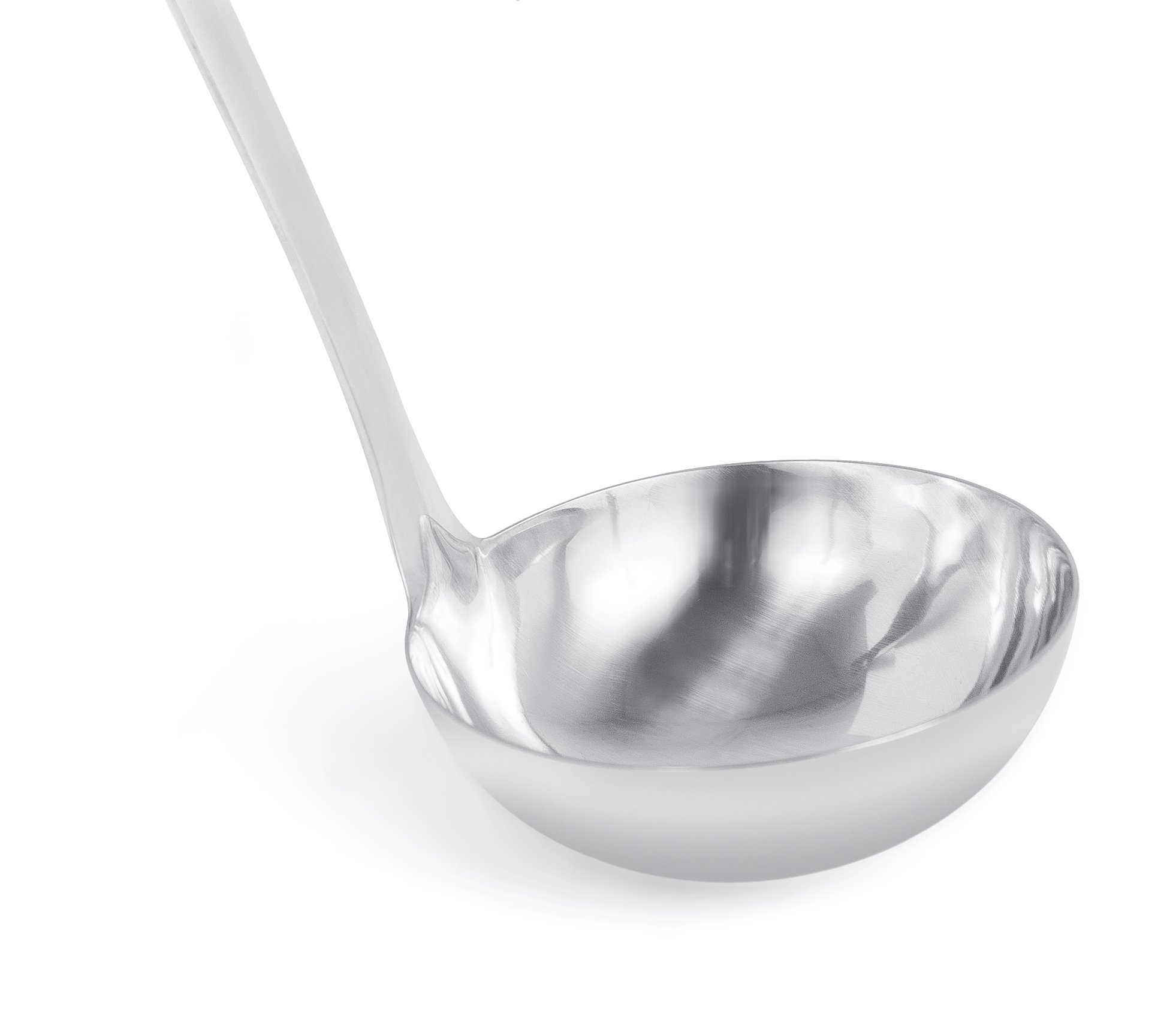 Internet’s Best Stainless Steel Soup Ladle - Large Kitchen Utensil Spoon - Punch Bowl and Soup Pan Ladle