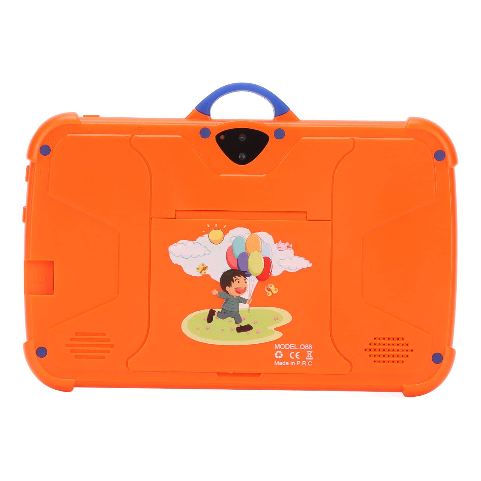 Kids Tablet 7 Inch IPS HD Screen Quad Core Processor 1GB RAM 8GB ROM Toddler Tablet with Protective Case for Home (US Plug)