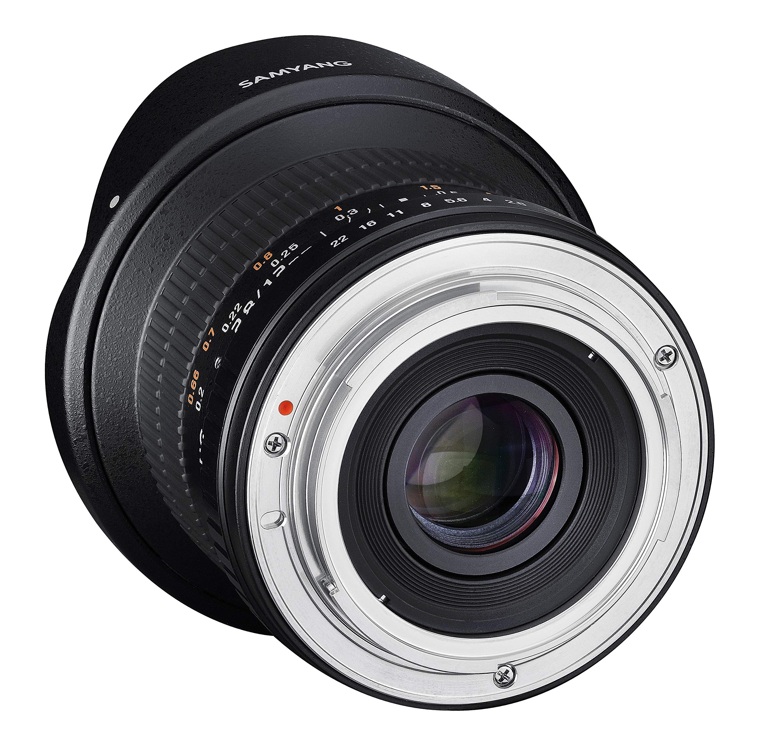 Samyang 12mm F2.8 Ultra Wide Fisheye Lens for Nikon DSLR Cameras - Full Frame Compatible
