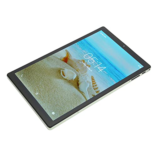 Kids Tablet, 2.4G 5G Dual Band WiFi Green 10in Tablet 8 Core CPU 3G Network for Android System for Entertainment for Students (US Plug)