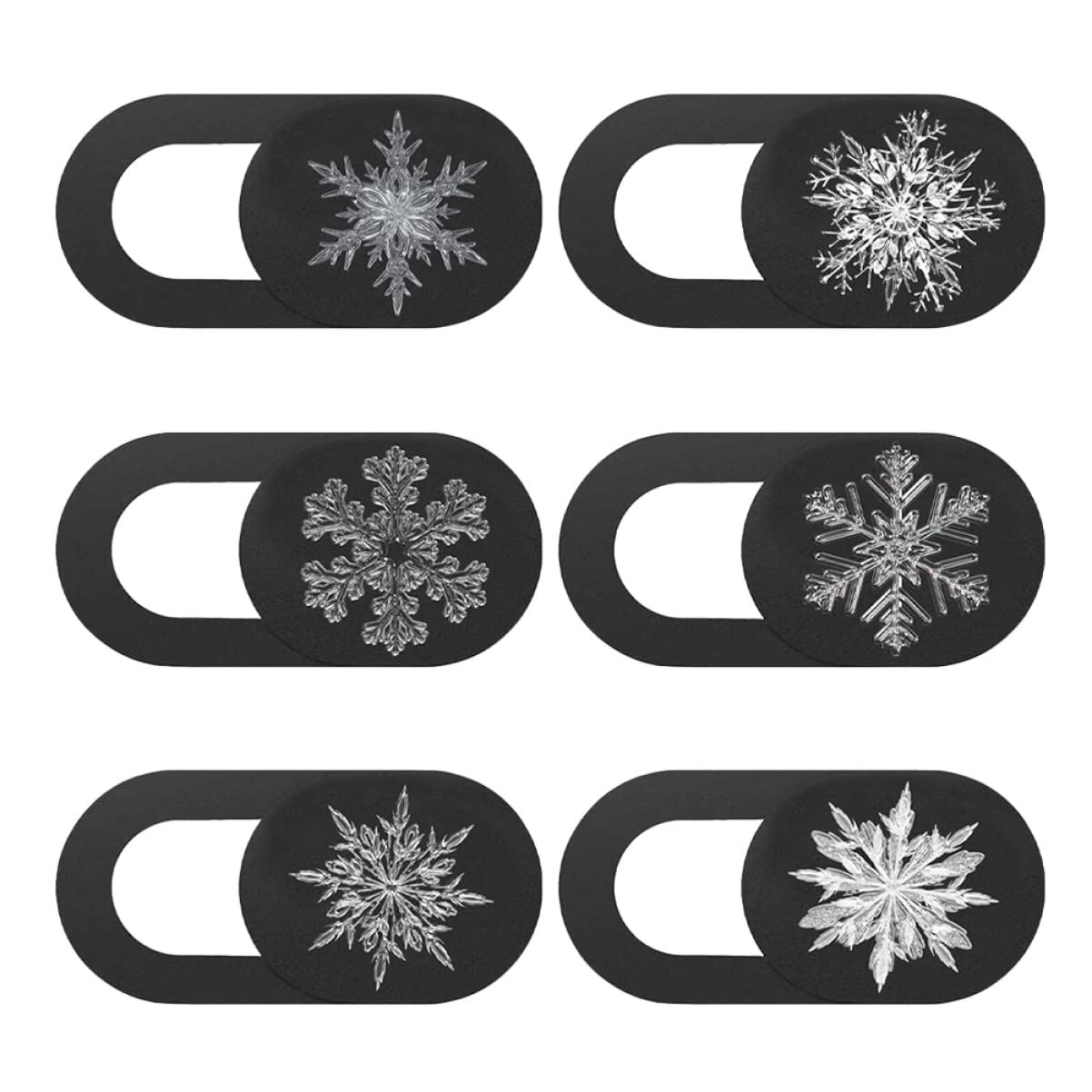 KOMBIUDA 6pcs Camera Cover Camera Protector Webcam Blocker Webcam Slider Tablet Phone Webcam Cover Camera Blocker Video Camera for Computer Privacy Cover for Camera Product Abs Lens