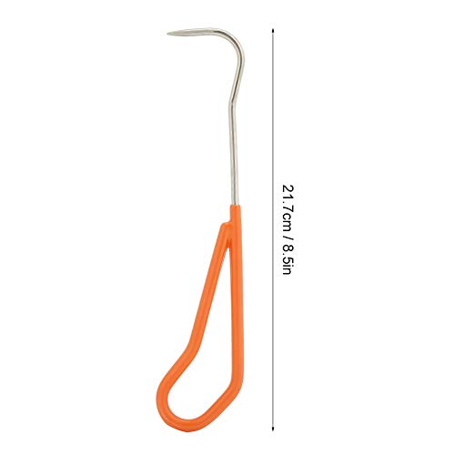 GOTOTOP Bonsai Hook Sturdy Manganese Metal Gardening Hook Handle Bonsai Root Hook with Comfortable Handle for Loosing Soil