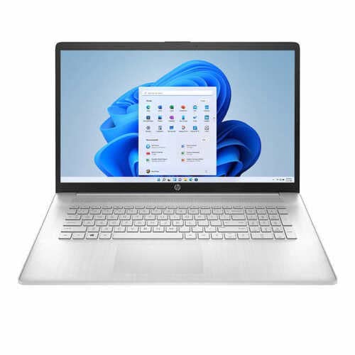 HP 2022 17.3" HD+ Touchscreen Business Office Laptop, AMD Ryzen 5 5500U(Beats Intel i5-1135G7), Webcam, Bluetooth, 32GB DDR4 RAM, 1024GB PCIE SSD, Bundle with Stylus, Windows 10 Home, Silver