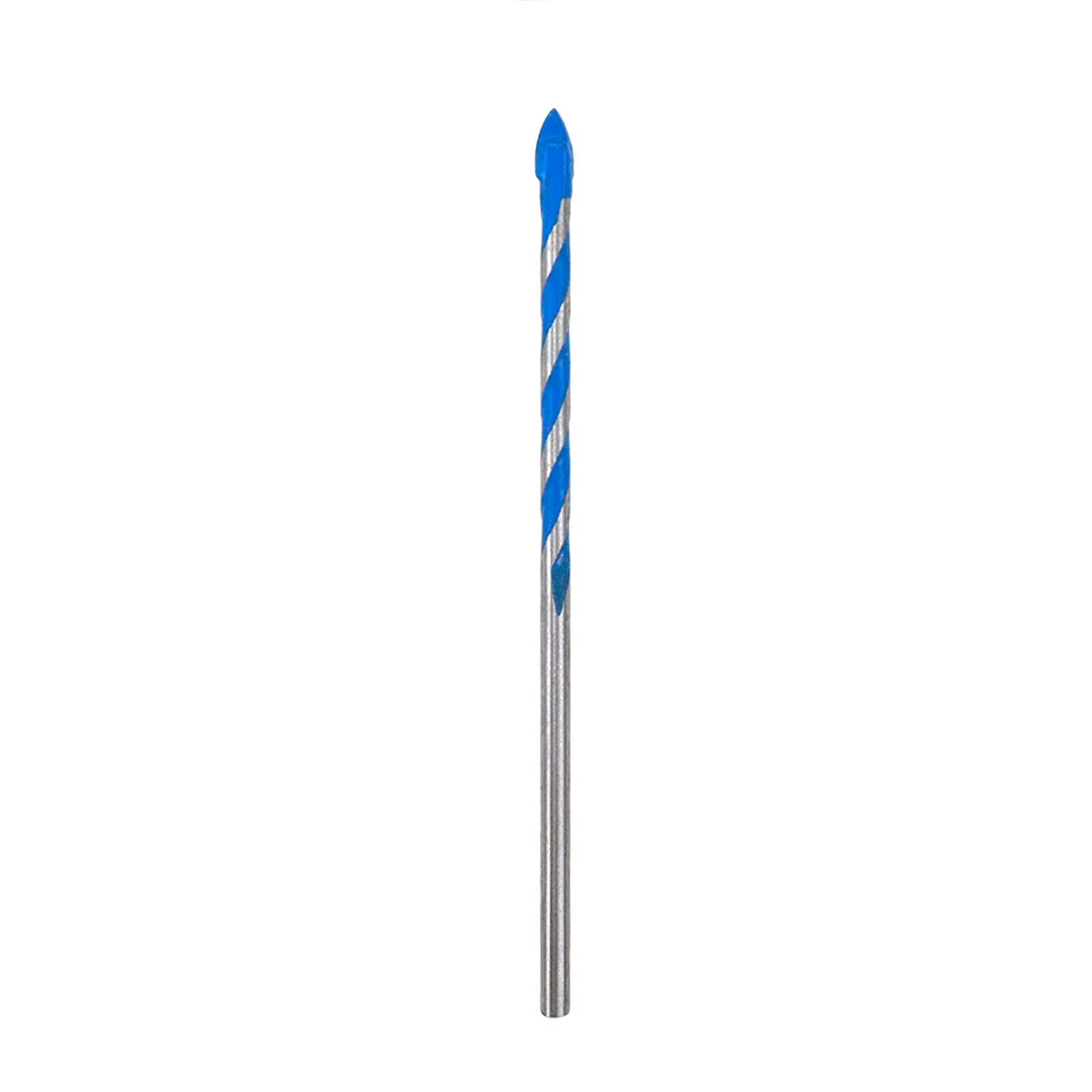 Rannb 10pcs Masonry Drill Bit Set 1/8" Drilling Dia Carbide Drill Bit for Glass, Tile and Ceramic