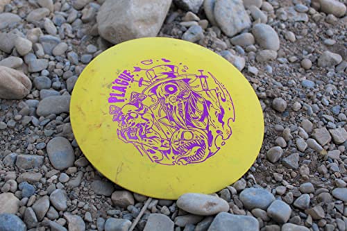 Doomsday Plague Distance Driver in Fallout Plastic | Catastrophic Disc Golf Line (Yellow)