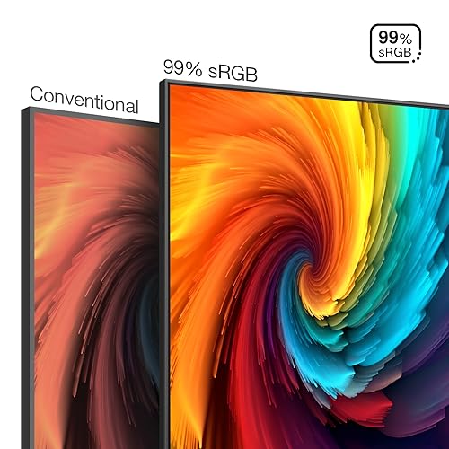 KOORUI 24 Inch Computer Monitor, FHD PC Monitors 1920 x 1080p IPS Display 75Hz, HDMI, VGA, 5ms Response Time, 75 x 75 mm VESA Mountable, Frameless