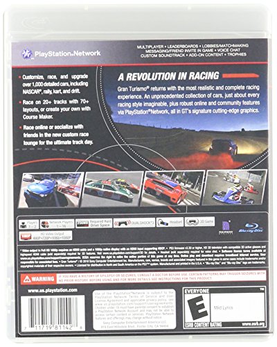 NEW Gran Turismo 5 PS3 (Videogame Software)