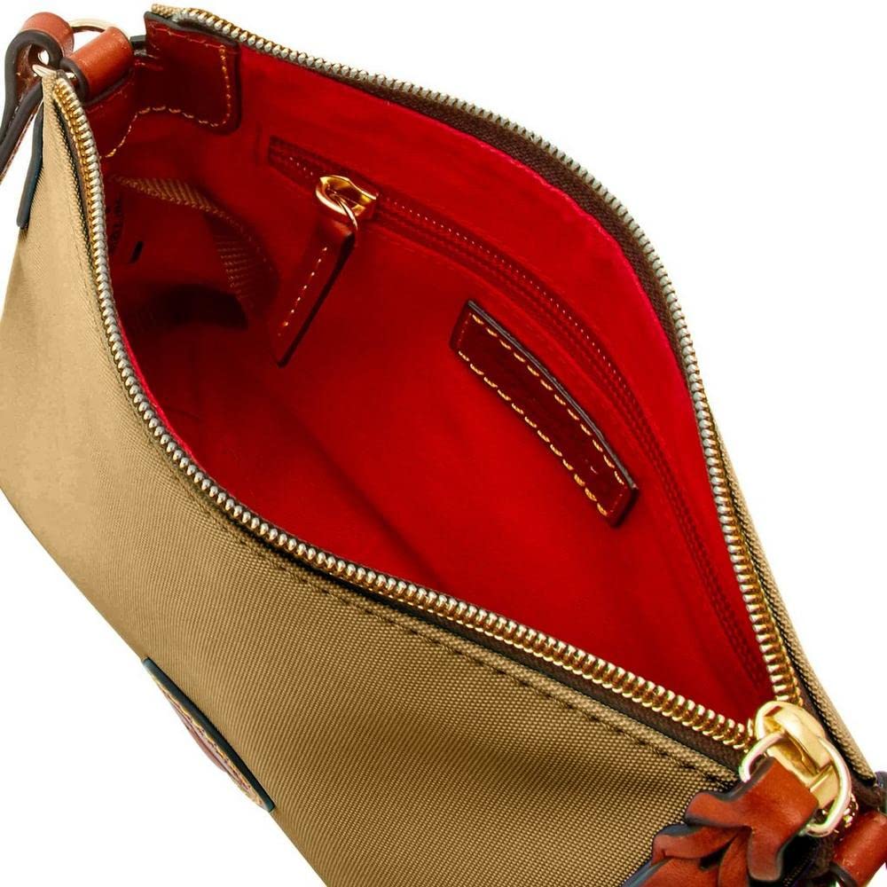 Dooney & Bourke Nylon Crossbody Pouchette Crossbody Handbag (Khaki)