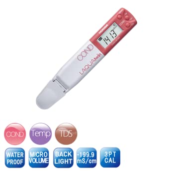 HORIBA LAQUAtwin EC-33 Compact Conductivity/TDS Meter Range 0-199.9 mS/cm