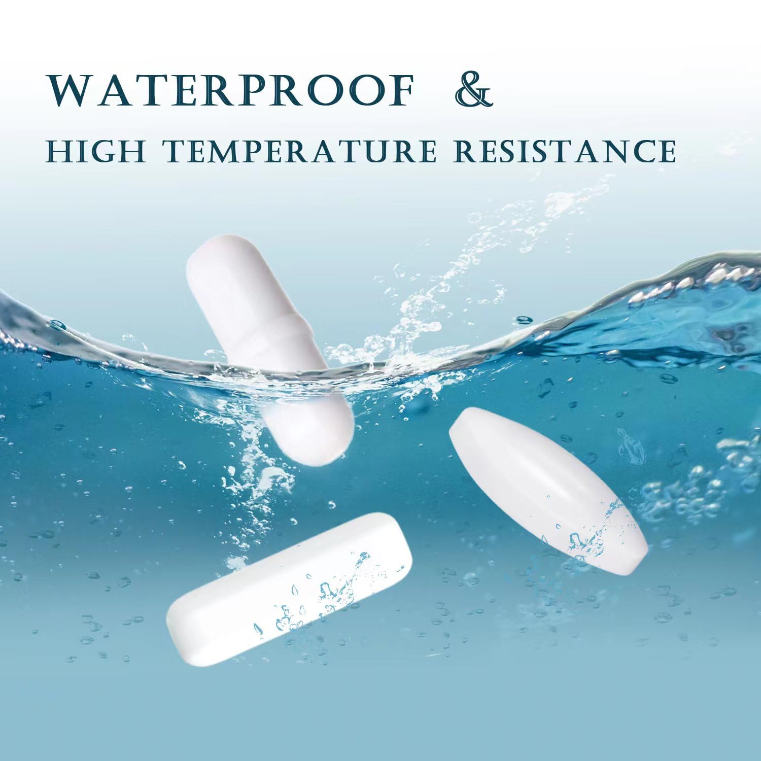 OTYFGHD Magnetic Stirrer,Stir Bar,PTFE Magnetic Mixer,Laboratory Bar Stir,Plate Bar Stir,Plate Magnet Stick,Suit for Self Stirring Mug(0.3 * 1.18 inches, Cylinder Shape, 2pcs)