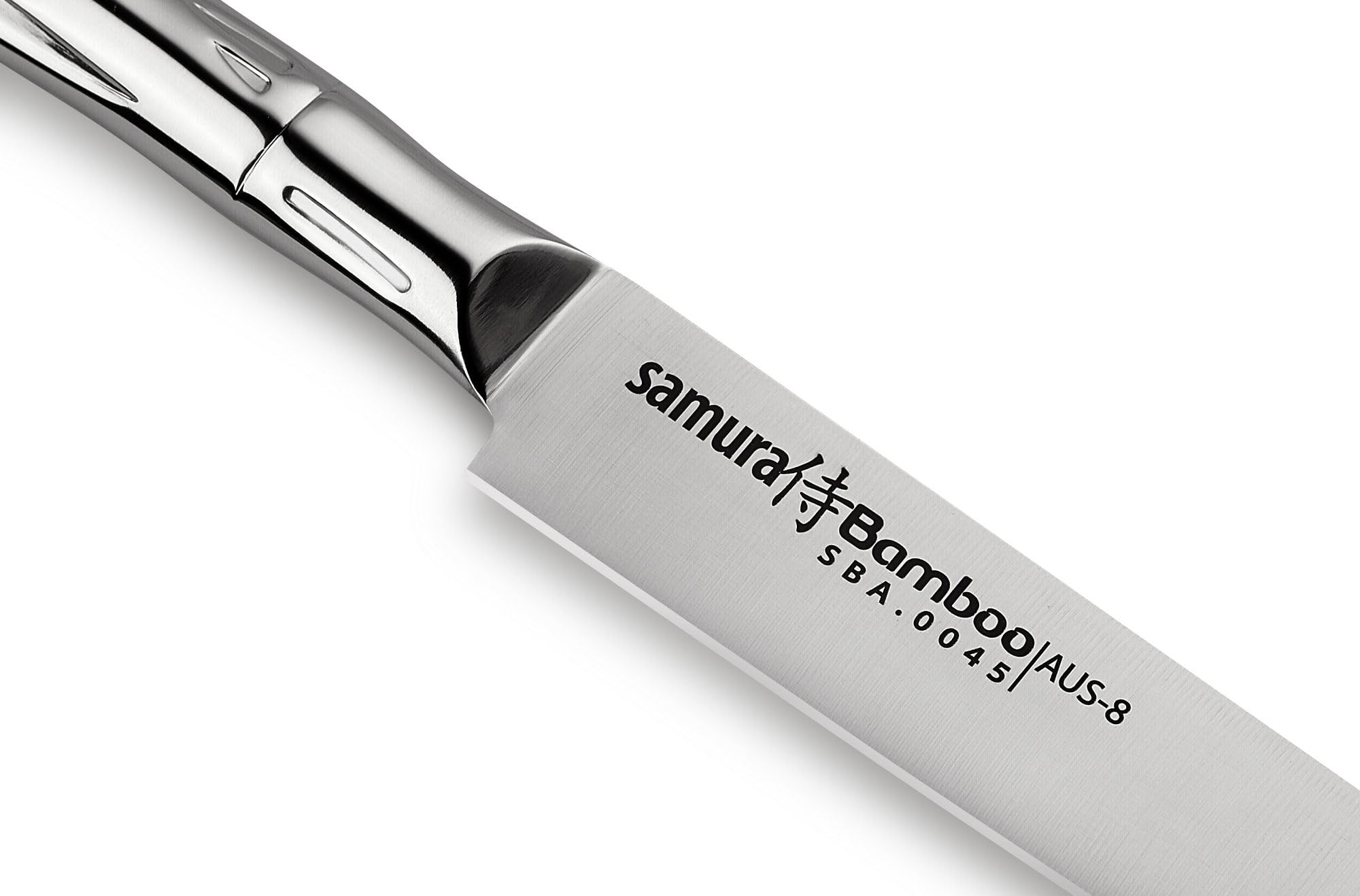 SAMURA BAMBOO Slicing Knife 8.0"/200 mm - Premium Japanese Steel, Razor-Sharp Blade