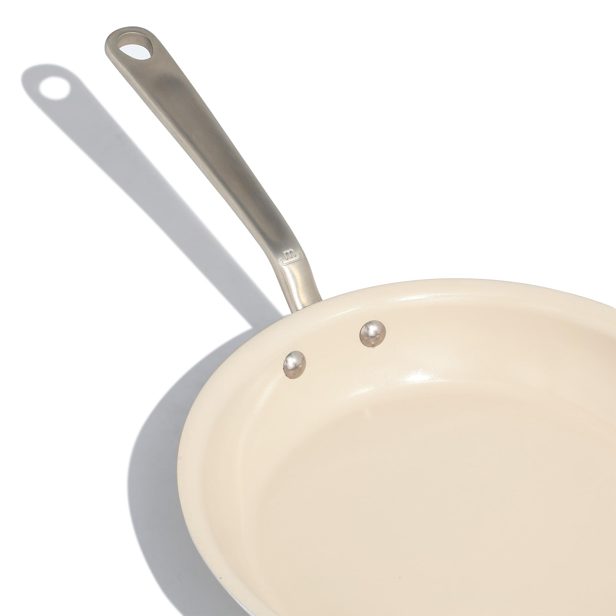 Made In Cookware - 10" Nonstick Ceramic Frying Pan - 5 Ply Stainless Clad - Professional Cookware - Crafted in USA - Induction Compatible