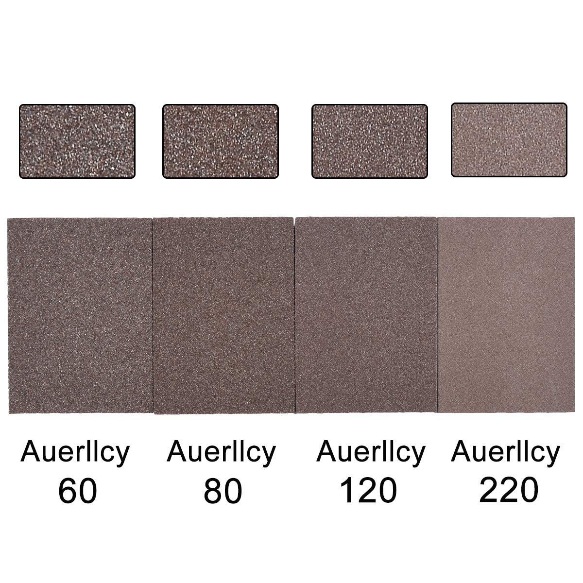 Sanding Sponge, Auerllcy Coarse/Medium/Fine/Superfine 4 Different Specifications Sanding Blocks Assortment,Washable and Reusable.
